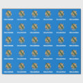 Oklahoma State Flag Wrapping Paper | Zazzle