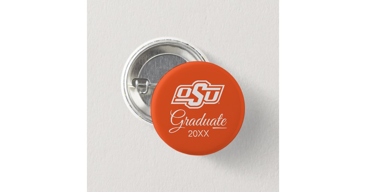 Oklahoma State University | OSU Logo Button | Zazzle