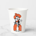 Oklahoma State University | Pistol Pete Paper Cups | Zazzle