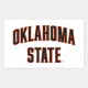 Oklahoma State | Wordmark Rectangular Sticker | Zazzle