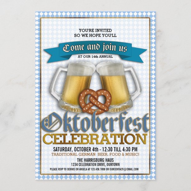 Oktoberfest Invitations | Zazzle