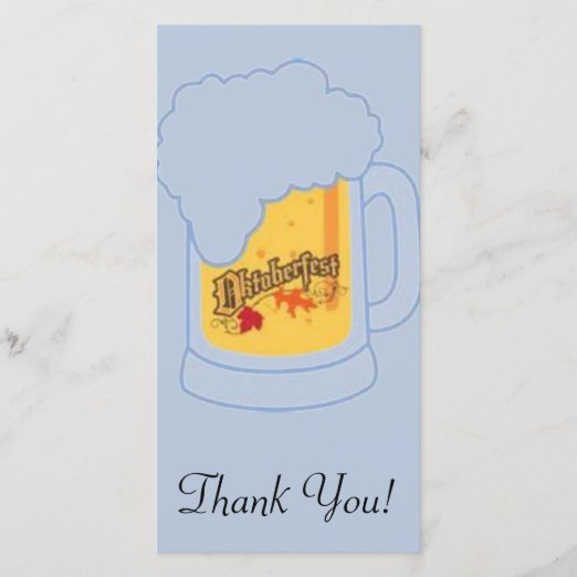 Beer Thank You Cards | Zazzle