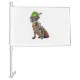 Oktoberfest Cat Bavarian Lederhosen Costume Alpine Car Flag | Zazzle