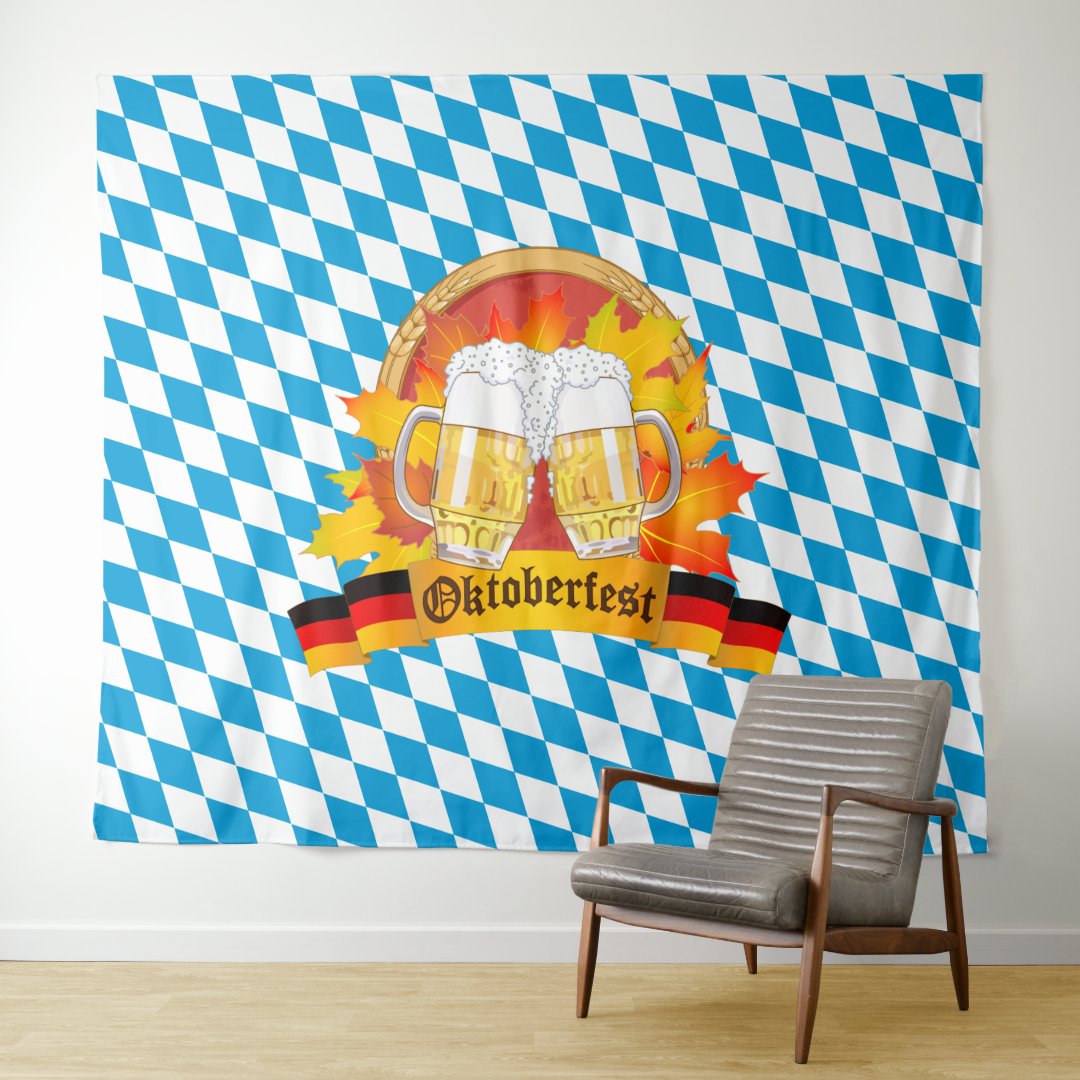 Oktoberfest German Beer Festival Photo Backdrop | Zazzle