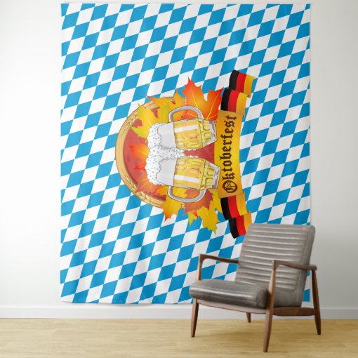 Oktoberfest German Beer Festival Photo Backdrop | Zazzle
