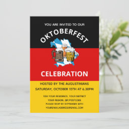 OKTOBERFEST German Beer Party Invitation | Zazzle