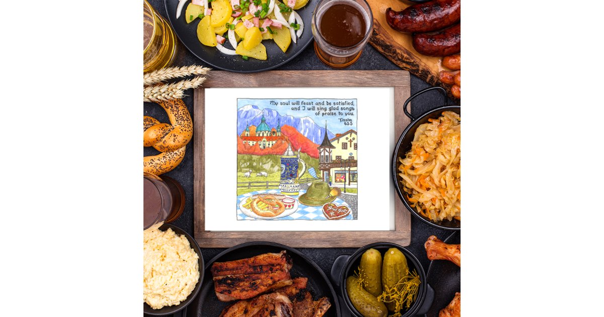Oktoberfest Inspirational Postcard | Zazzle