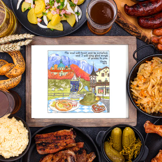 Oktoberfest Inspirational Postcard | Zazzle