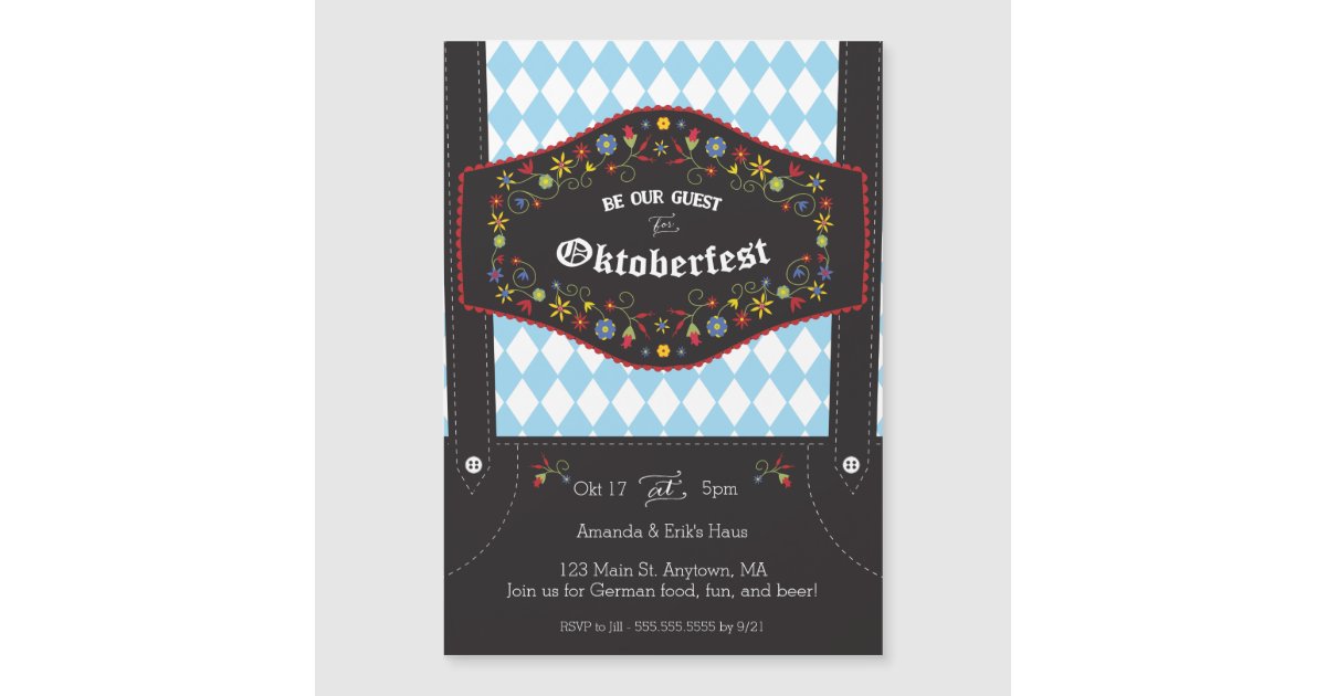 Oktoberfest (Octoberfest) German Party Invitation | Zazzle