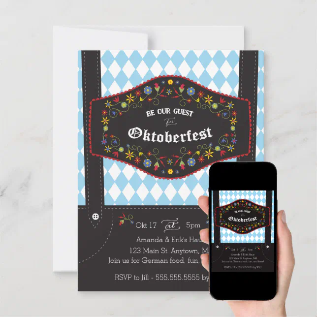 Oktoberfest (Octoberfest) German Party Invitation | Zazzle