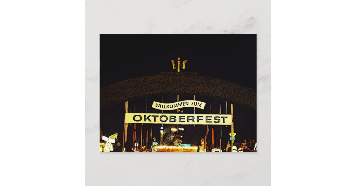 Oktoberfest Postcard | Zazzle