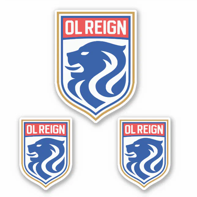 OL REIGN-NWSL TEAM LOGO -USWNT STICKER | Zazzle