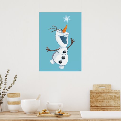 Olaf | Blizzard Buddy Poster | Zazzle
