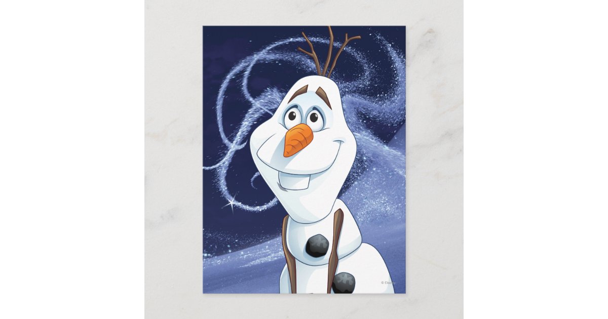 Olaf | Cool Little Hero Postcard | Zazzle