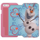 Olaf | Heart Frame Incipio iPhone Wallet Case | Zazzle