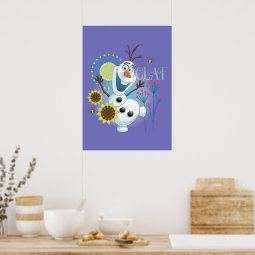 Olaf | It's a Perfect Day Poster | Zazzle