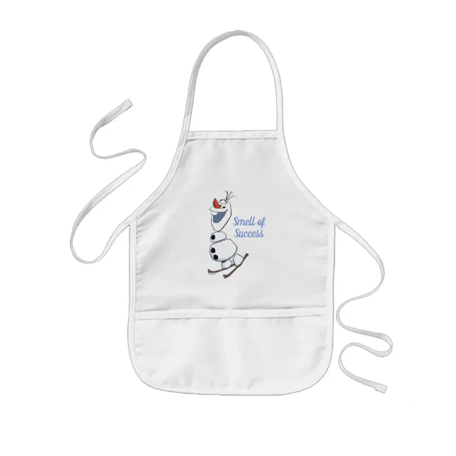 Olaf Skiing Kids' Apron | Zazzle