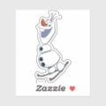 Olaf Skiing Sticker | Zazzle