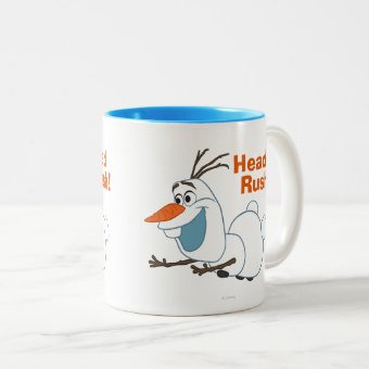 Olaf | Sliding Two-Tone Coffee Mug | Zazzle