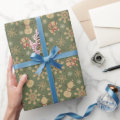Olaf | Snowflakes and Magic Pattern Wrapping Paper | Zazzle