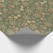 Olaf | Snowflakes and Magic Pattern Wrapping Paper | Zazzle