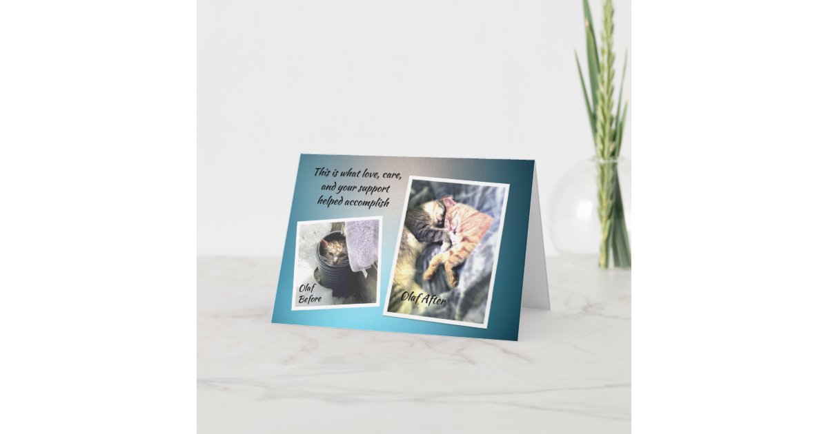 Olaf Thank You Card | Zazzle