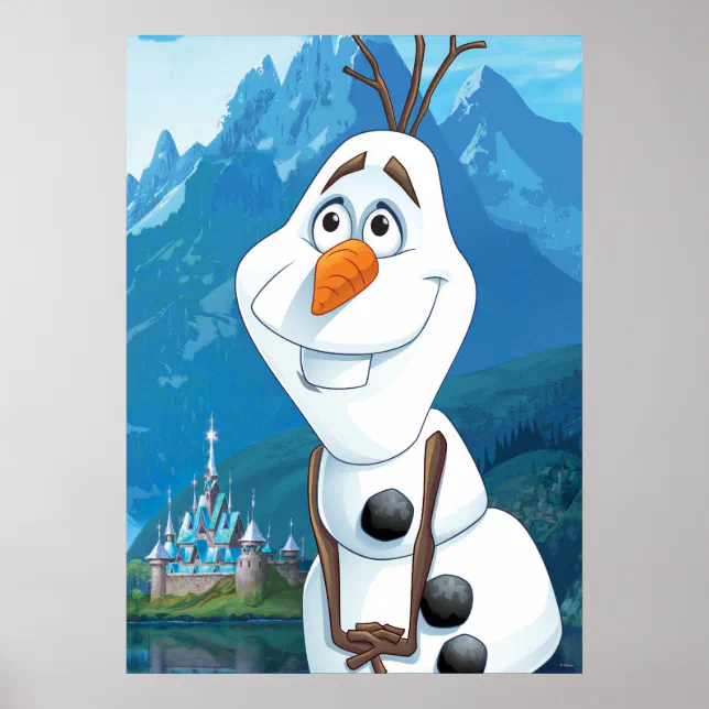Olaf | Today Will be Perfect Poster | Zazzle