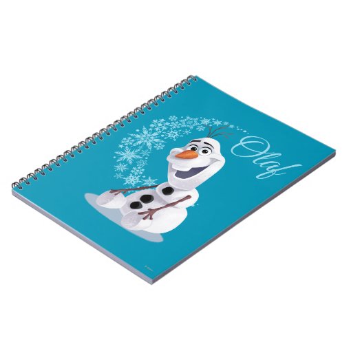 Olaf | Wave of Snowflakes Notebook | Zazzle