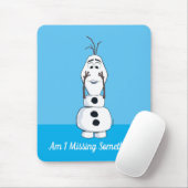 Olaf With No Nose Mouse Pad | Zazzle
