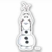 Olaf With No Nose Sticker | Zazzle