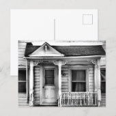 Old Abandoned House Number 90 BW Postcard | Zazzle