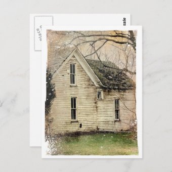 Old Abandoned House Postcard | Zazzle