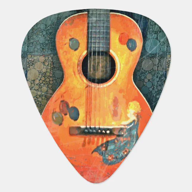 Old Acoustic Guitar Picks | Zazzle