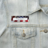 Old American flag Name Tag | Zazzle