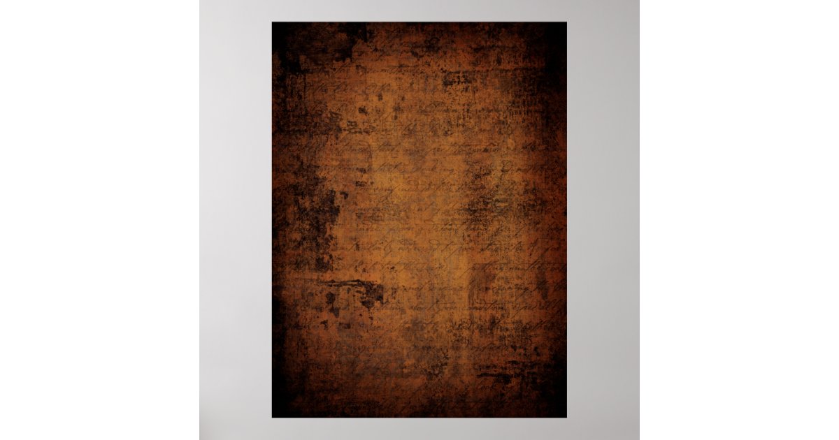 Old ancient vintage texture poster | Zazzle