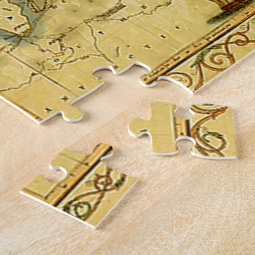 Old Antique World Map Jigsaw Puzzle | Zazzle