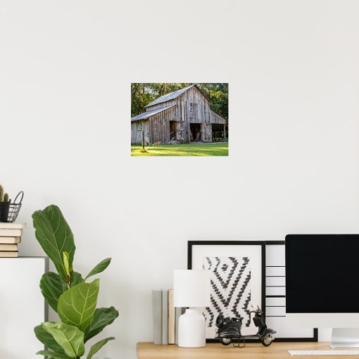 Old Barn Poster | Zazzle