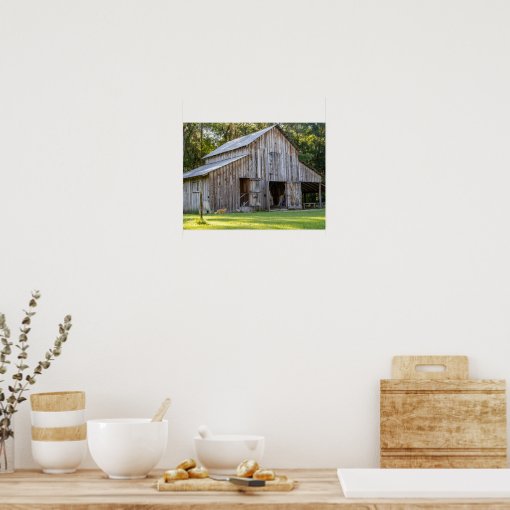 Old Barn Poster | Zazzle