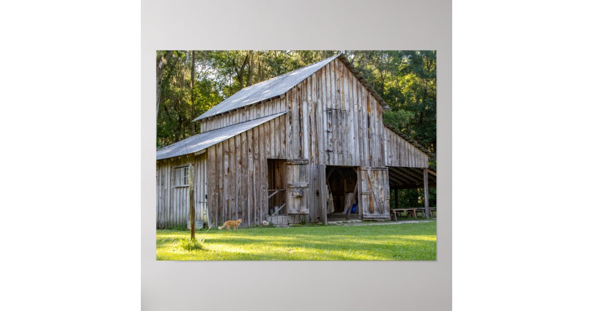 Old Barn Poster | Zazzle