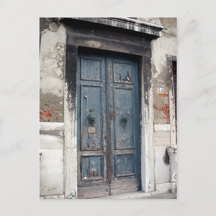 old blue postcard | Zazzle.com