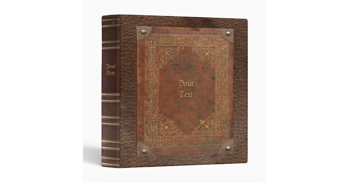 Old Book 3 Ring Binder | Zazzle