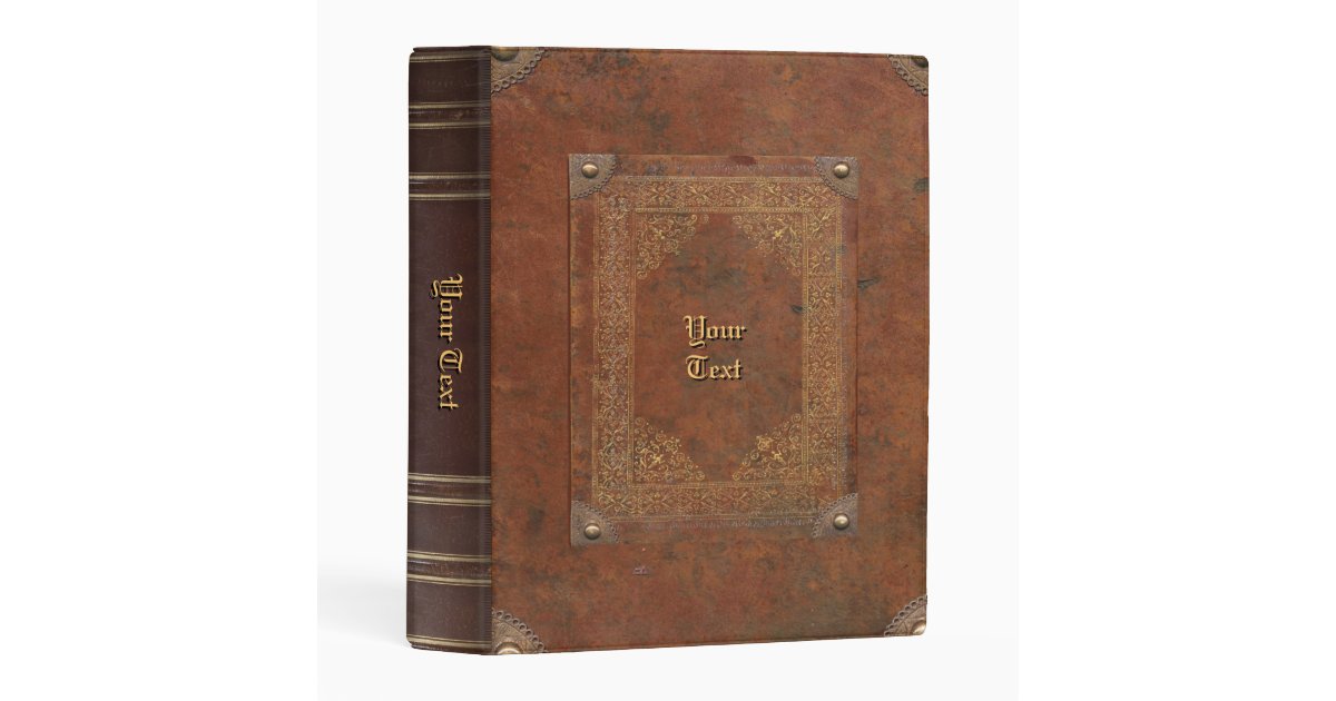 Old Book Mini Binder | Zazzle