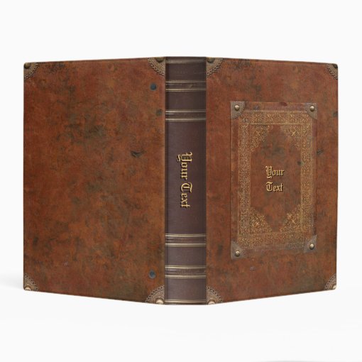 Old Book Mini Binder | Zazzle