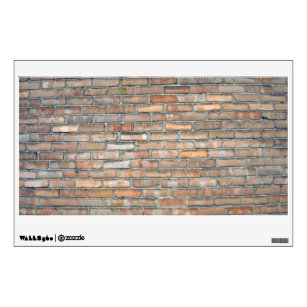 Brick Wall Decals & Wall Stickers | Zazzle