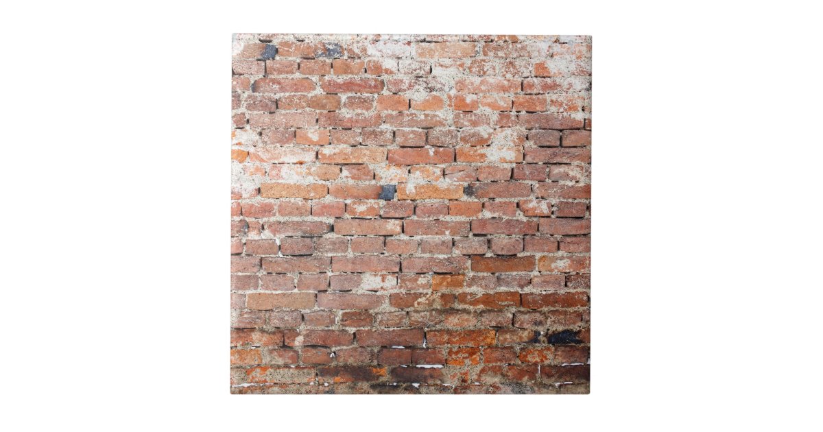 Old Brick Wall Tile | Zazzle