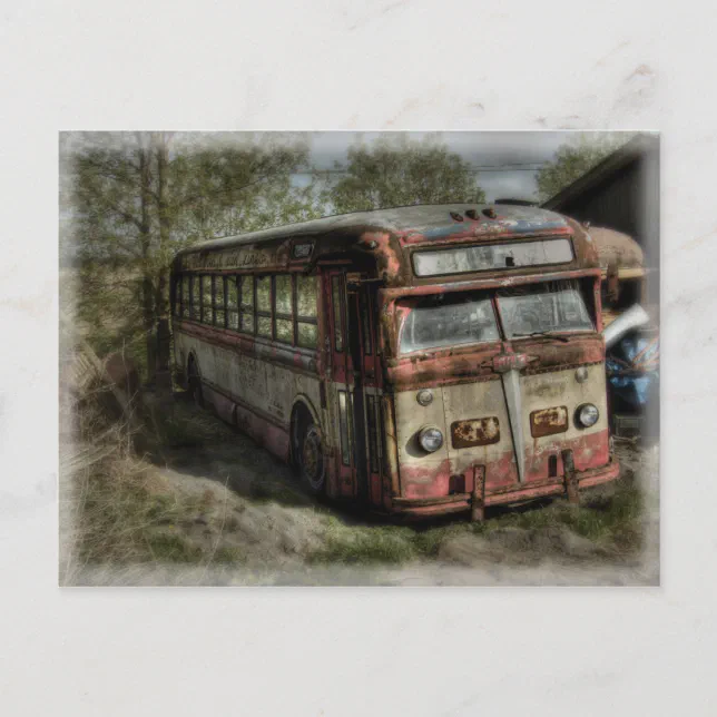 Old Bus Postcard | Zazzle