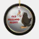 Old Buzzard Alert ornament add picture | Zazzle