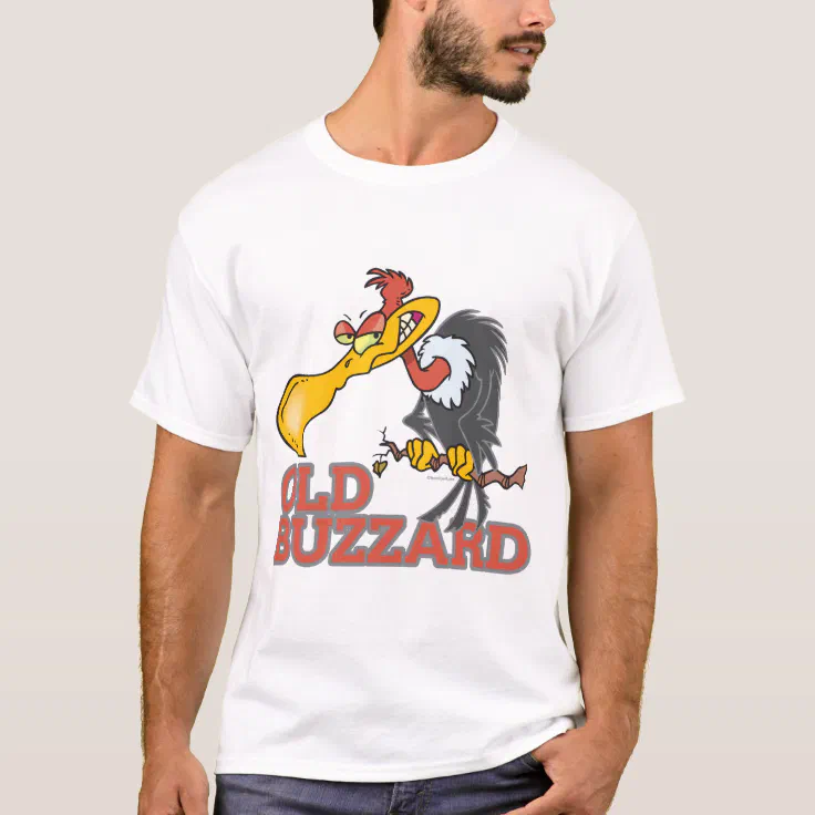 old buzzard funny cartoon character T-Shirt | Zazzle