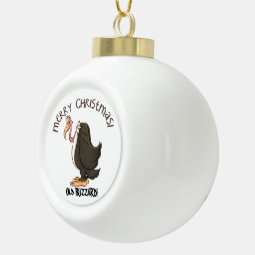 Old Buzzard Holiday Christmas ornament | Zazzle