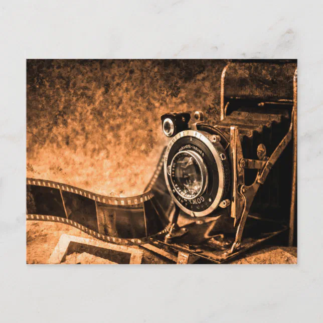 Old Camera Vintage Postcard | Zazzle